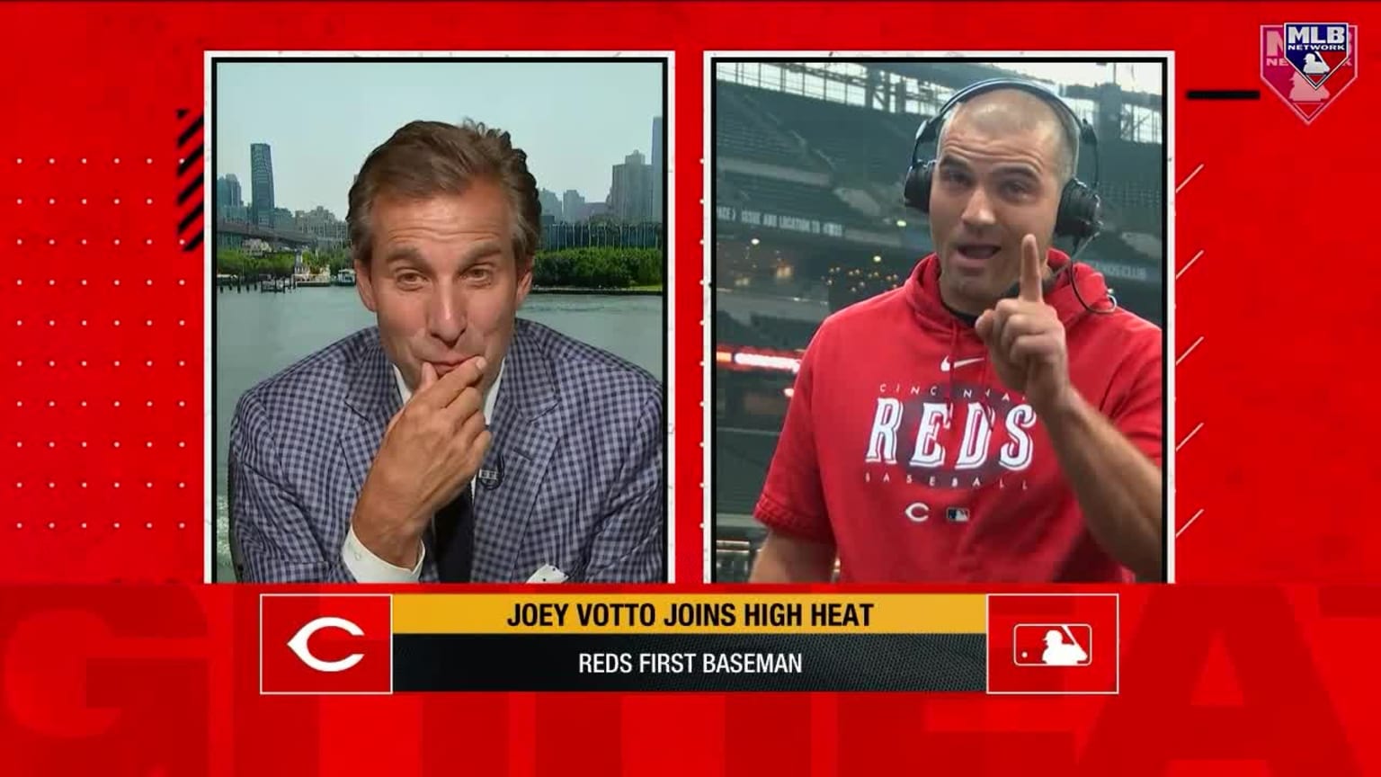 Joey Votto gives a passionate response to Russo | 07/27/2023 ...