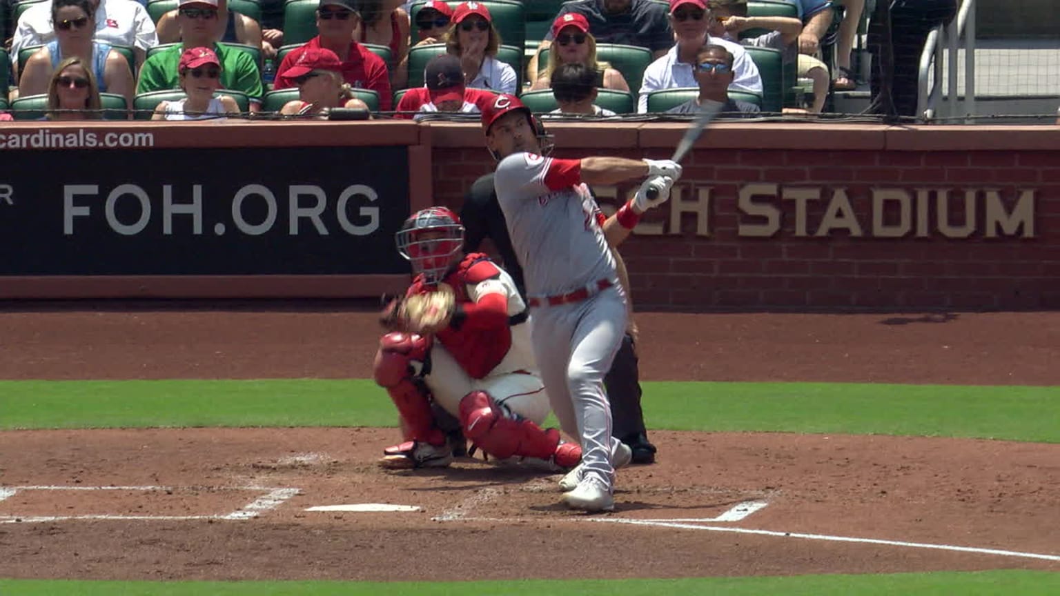 Luke Maile da un doblete de 3 carreras, Reds 3-0 | 06/10/2023 ...