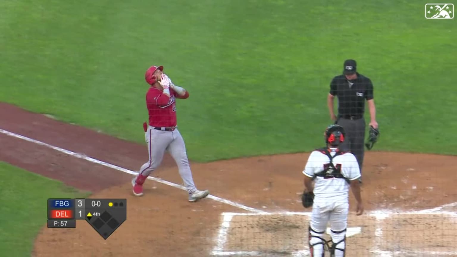 Maxwell Romero Jr. hits his first professional homer | 07/06/2023 ...