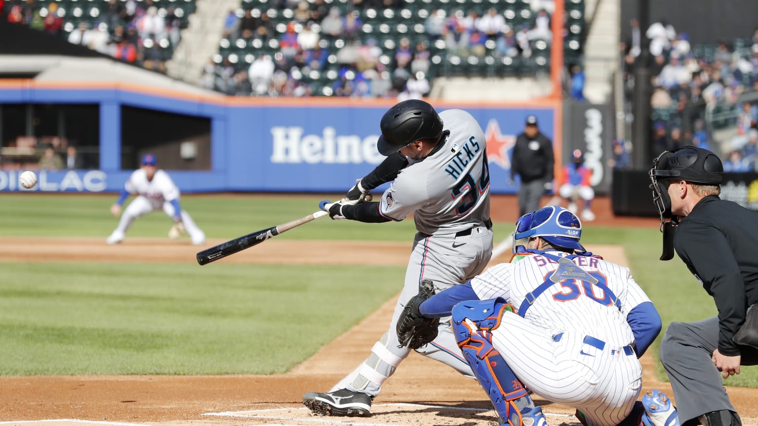 Liam Hicks' two-run single | 04/08/2025 | Miami Marlins