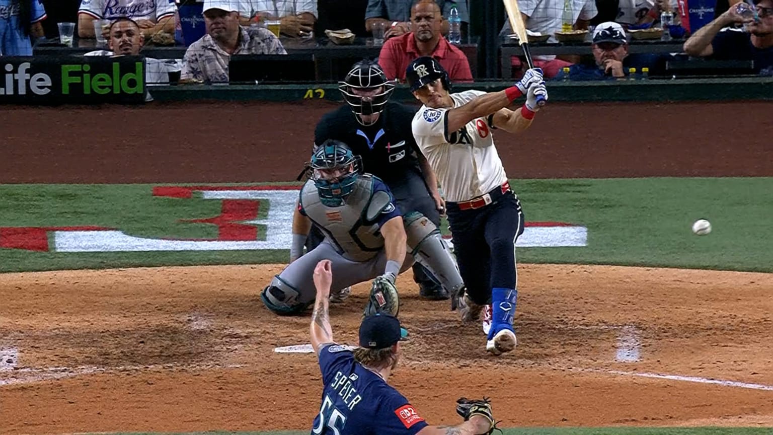 Sam Haggerty's RBI single | 06/27/2025 | Texas Rangers