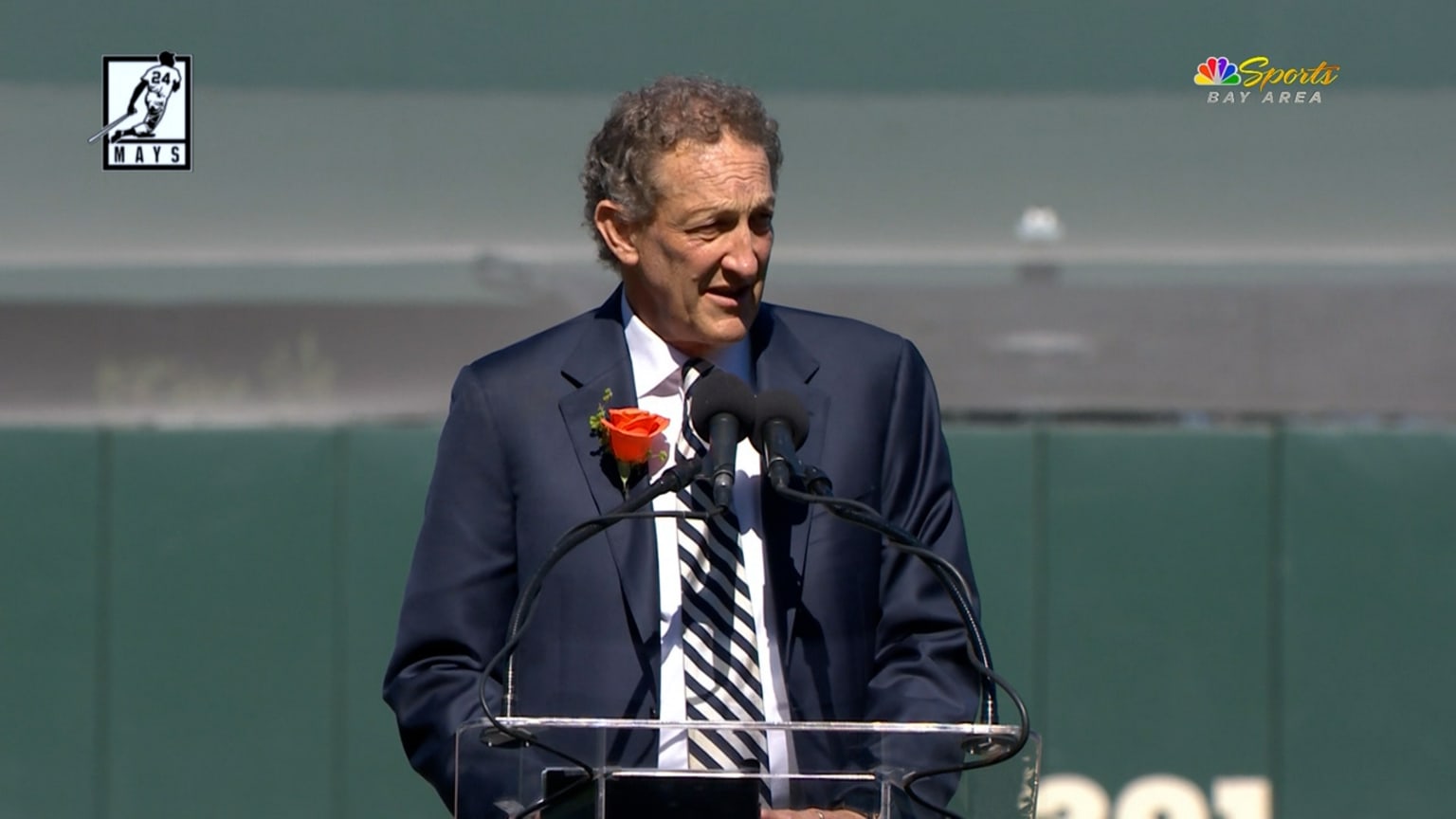 Giants CEO Larry Baer on Willie Mays | 07/09/2024 | San Francisco Giants