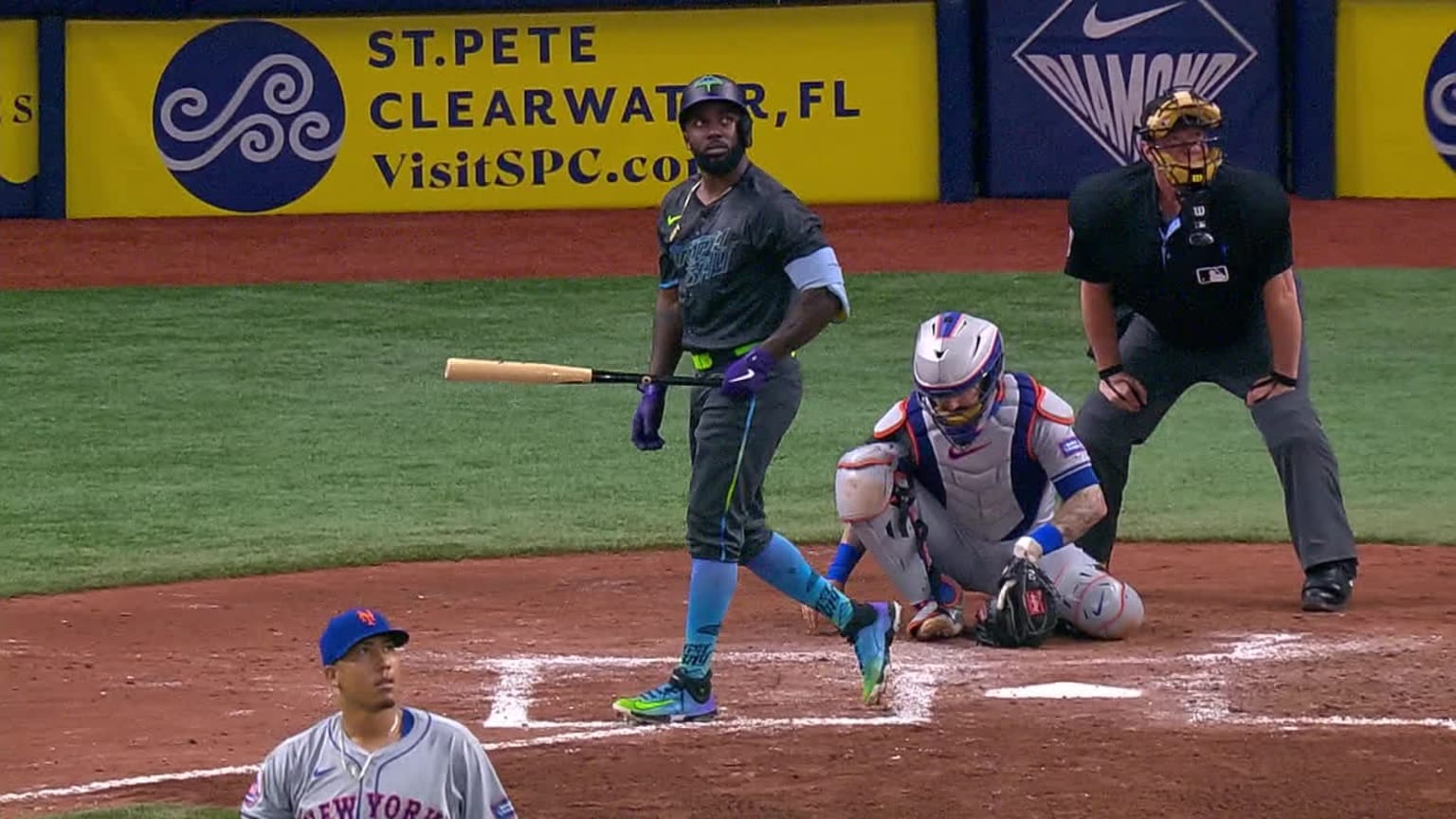 Jonrón solitario de Randy Arozarena | 03/05/2024 | Los Rays de Tampa Bay