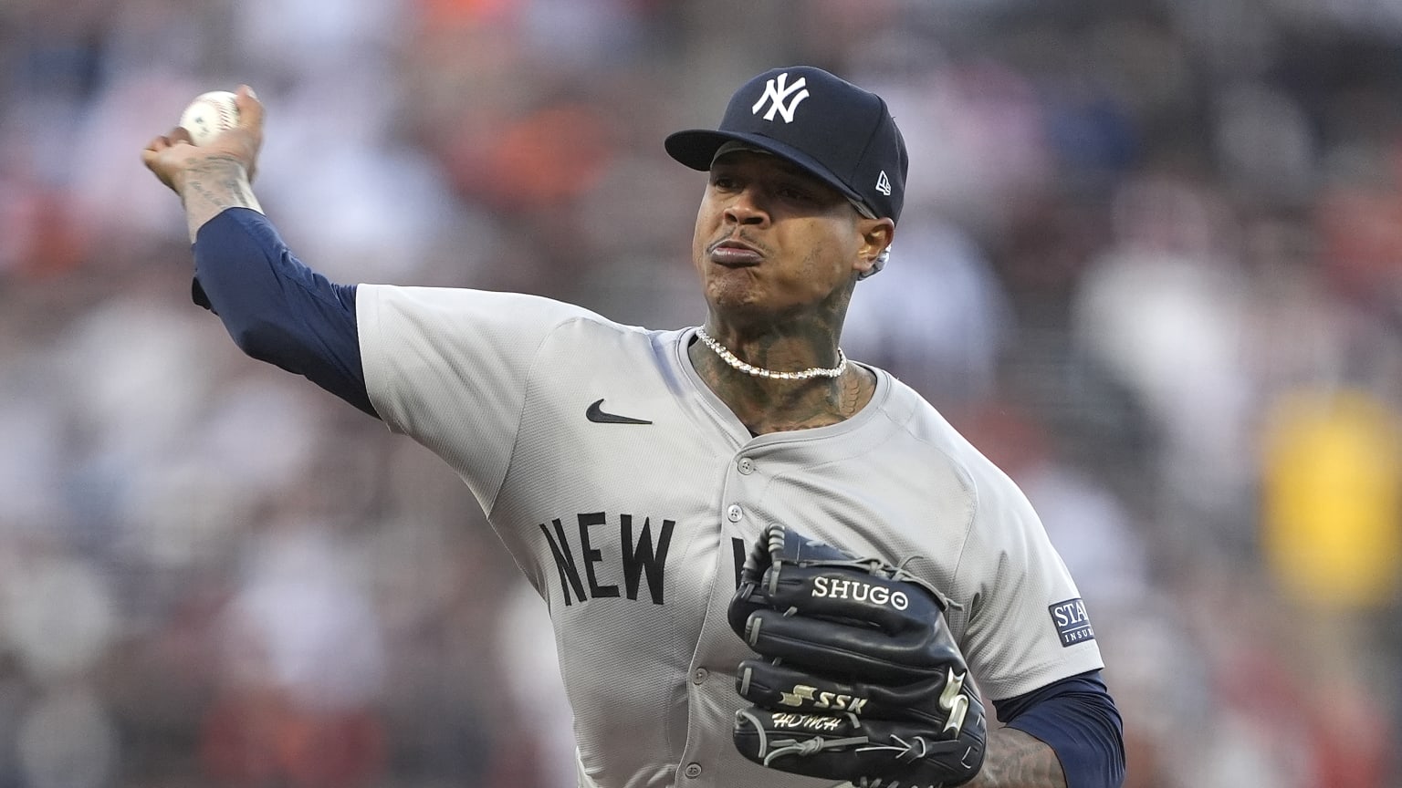 Marcus Stroman strikes out Heliot Ramos | 05/31/2024 | New York Yankees