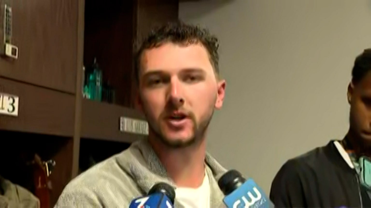 Jackson Merrill on NLWC Game 2 win | 10/01/2025 | San Diego Padres