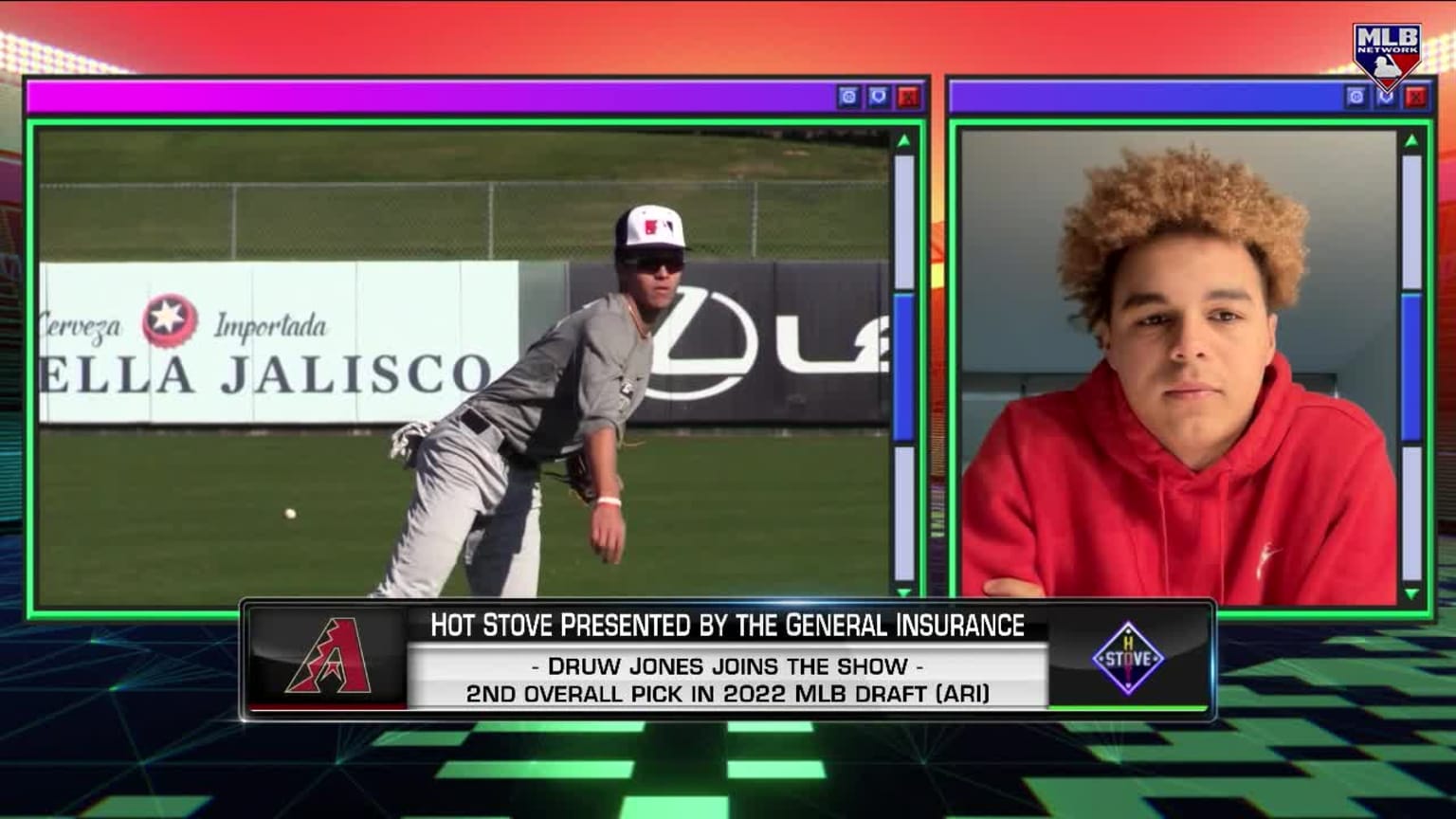 D-backs prospect Druw Jones joins Hot Stove | 01/24/2023 | Arizona ...