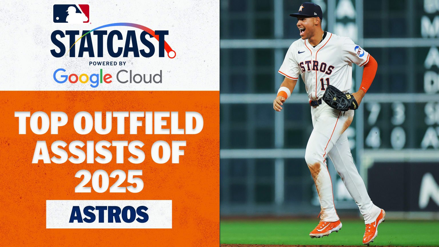Astros' Top 5 outfield assists of 2025 | 12/29/2025 | Houston Astros