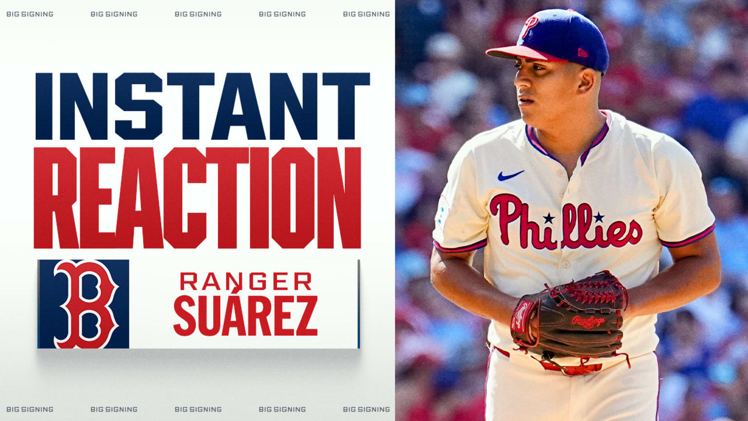 Red Sox reportedly signing Ranger Suárez | 01/14/2026 | New York Mets