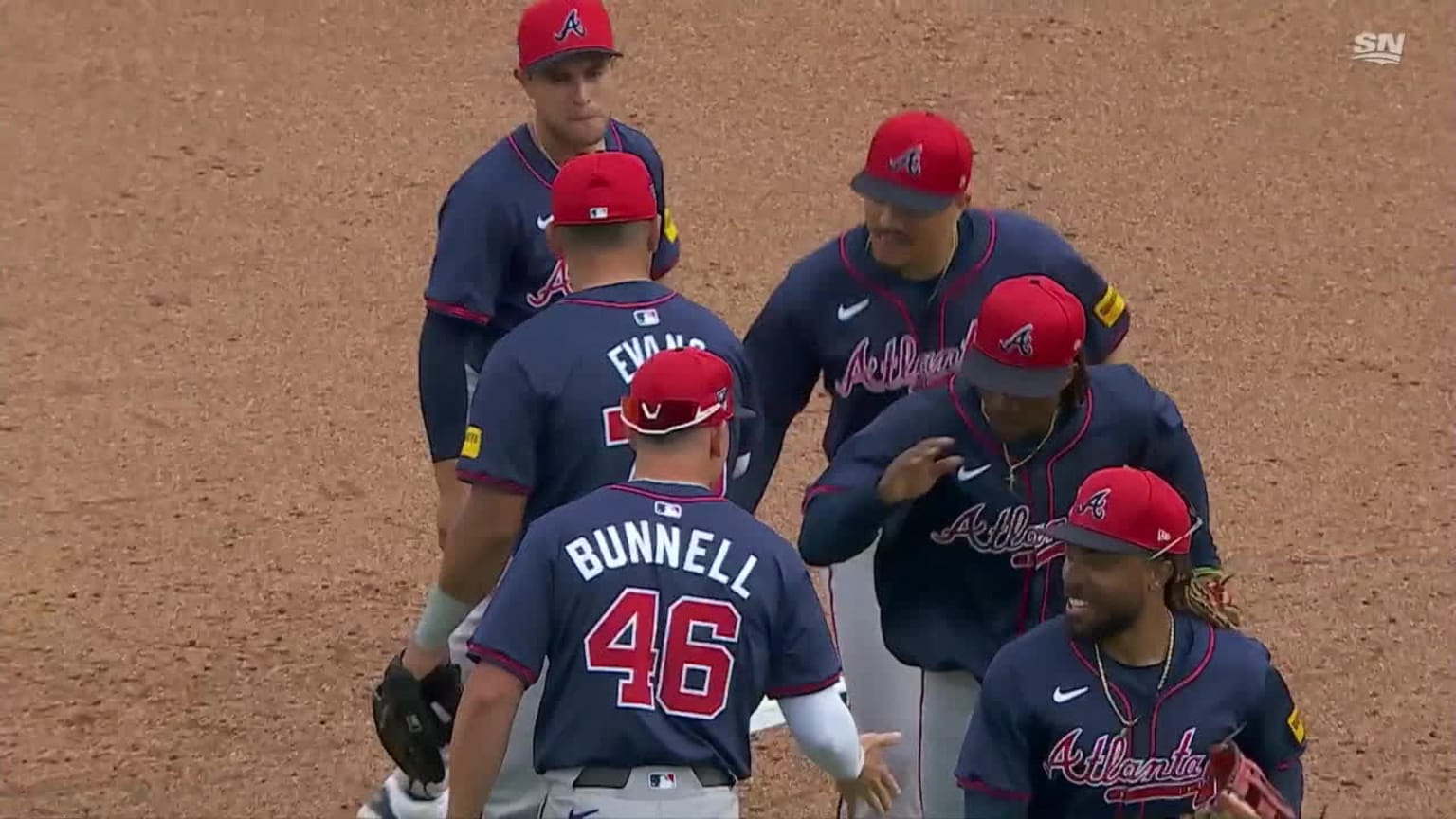 Phillip Evans makes a jumping throw for the last out | 03/02/2024 ...