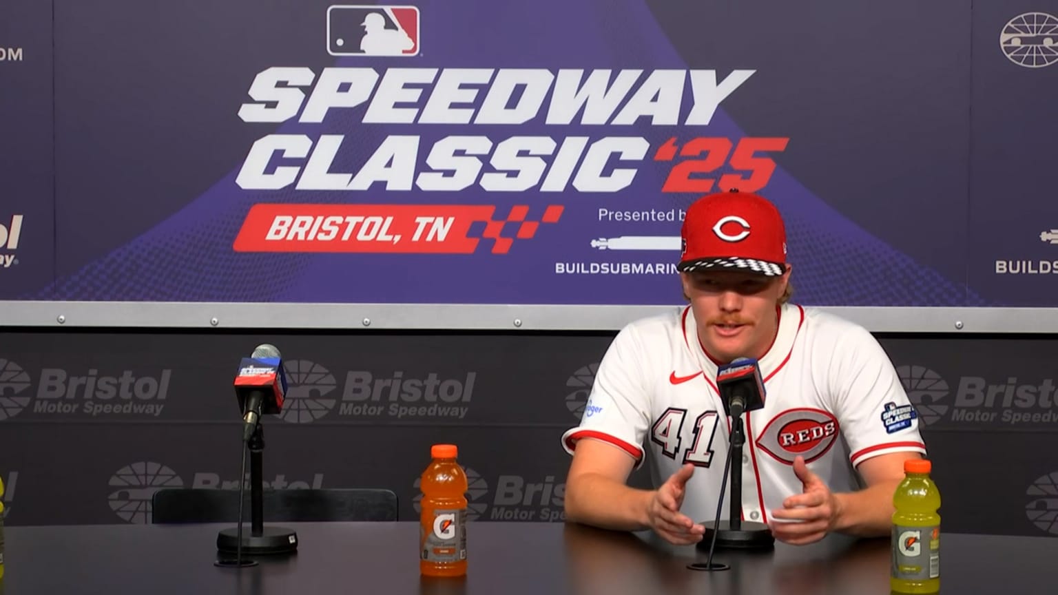 Andrew Abbott on Speedway Classic, the fans, more | 08/02/2025 | MLB.com