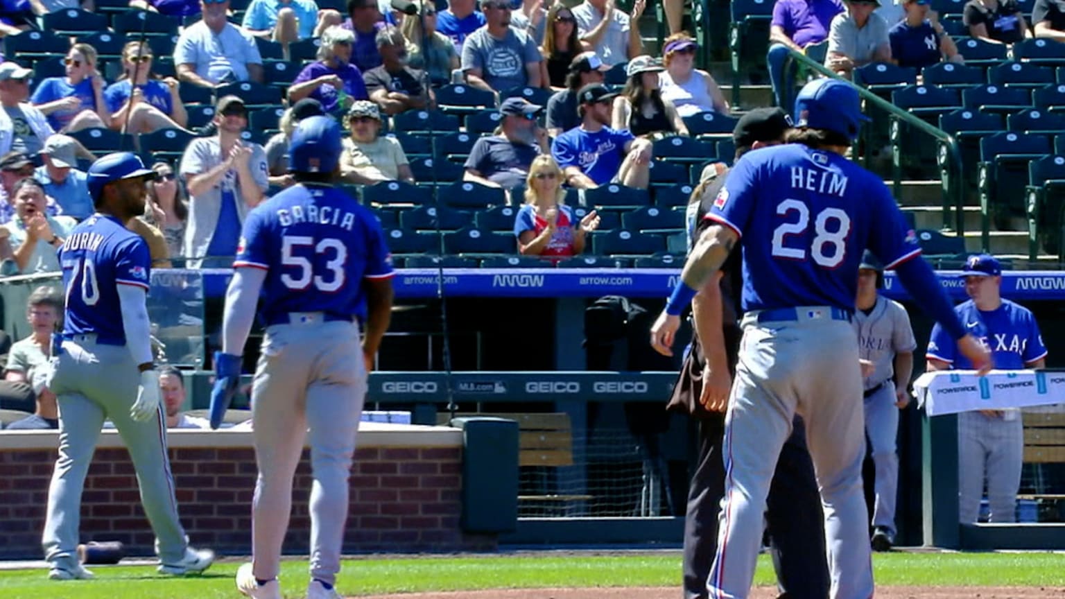 Mark Mathias' three-run double extends lead to 9-0 | 08/24/2022 | Texas ...