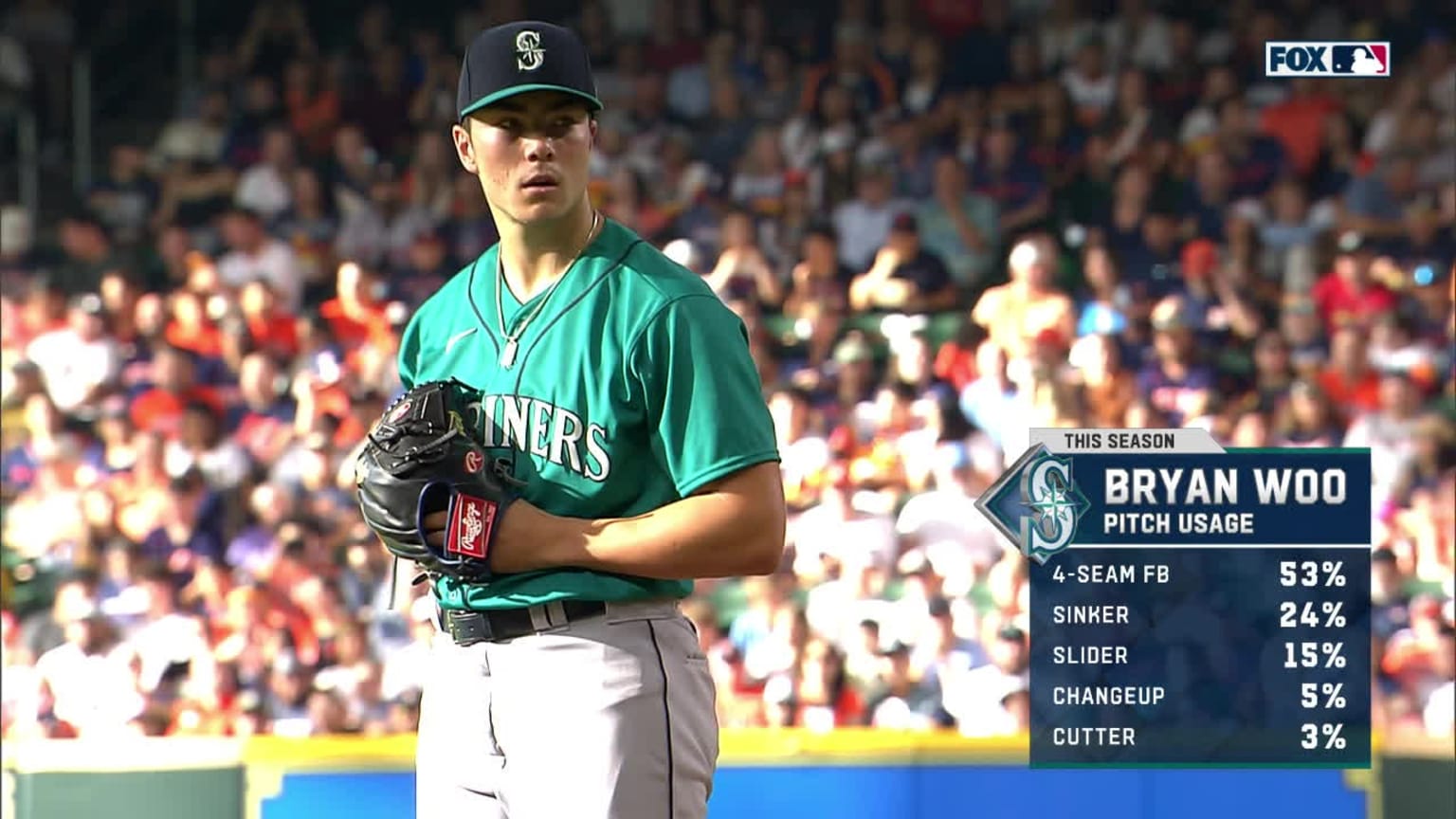 Bryan Woo strikes out four in six innings of work | 07/08/2023 ...