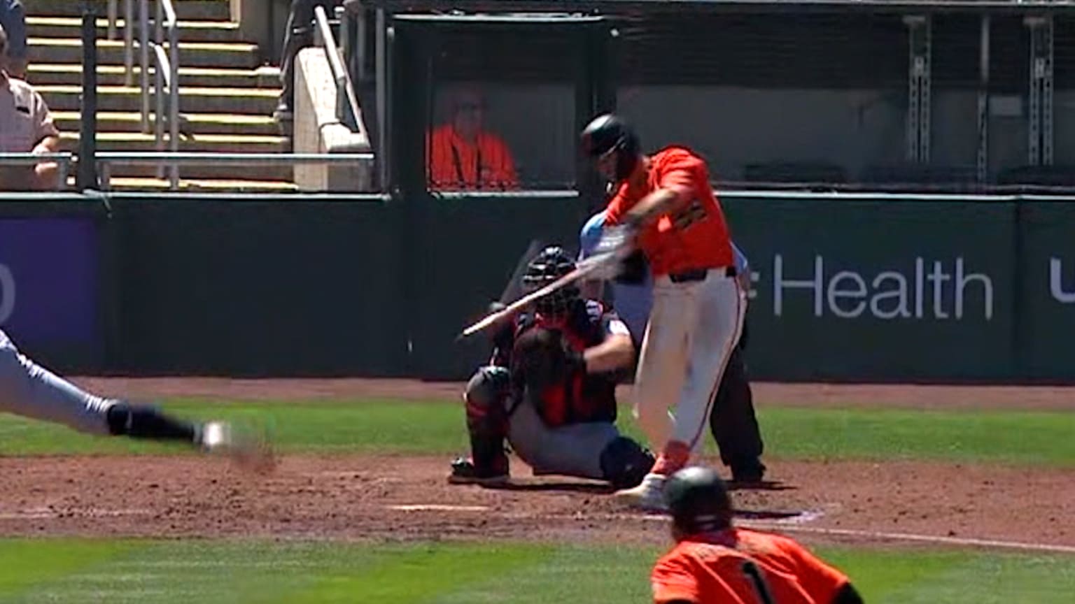 Jared Oliva's three-run homer | 03/21/2026 | San Francisco Giants