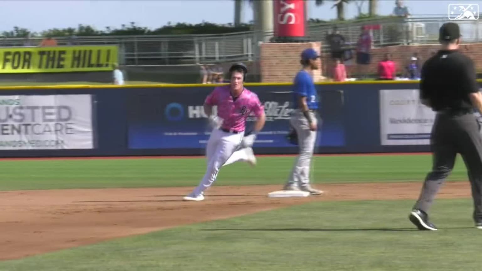 Jacob Berry rips a two-run triple to right field | 08/06/2023 | MLB.com