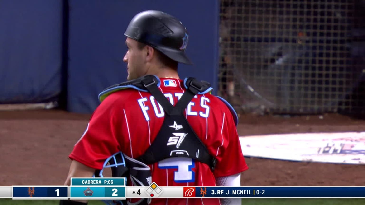 Nick Fortes makes a great slide and throw to first | 04/01/2023 | Miami ...