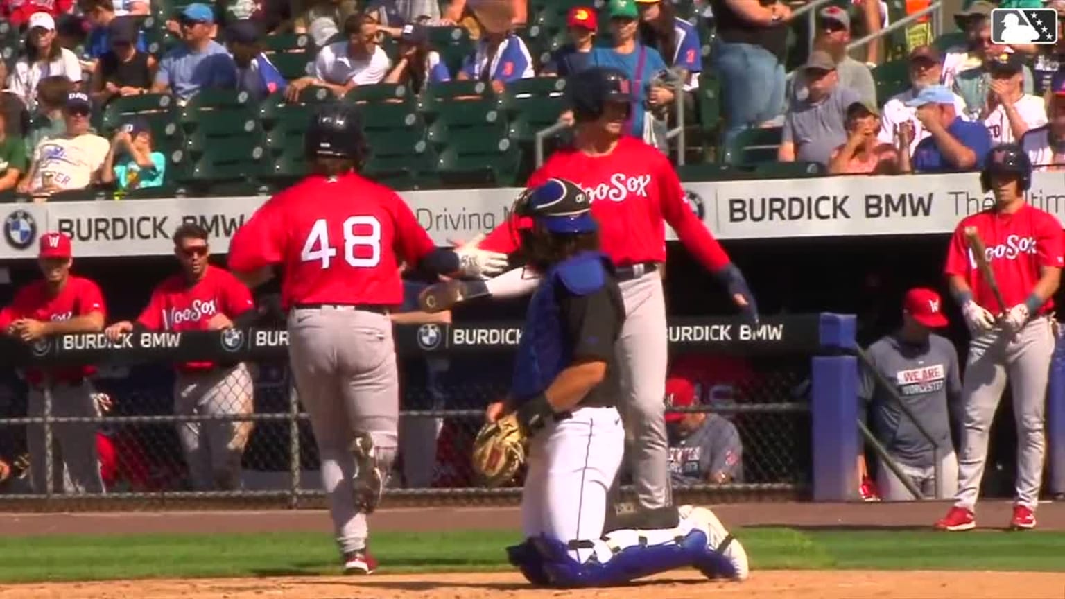 Nathan Hickey's 13th home run of the season | 10/08/2024 | Los Red Sox ...