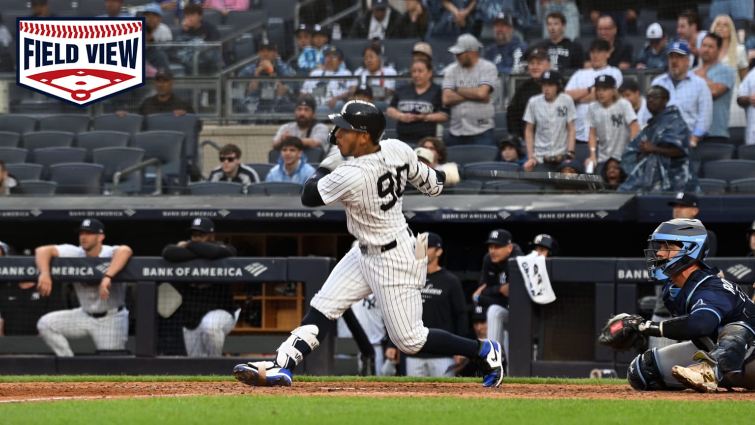 Field View: Jorbit Vivas' first career hit | 05/04/2025 | New York Yankees