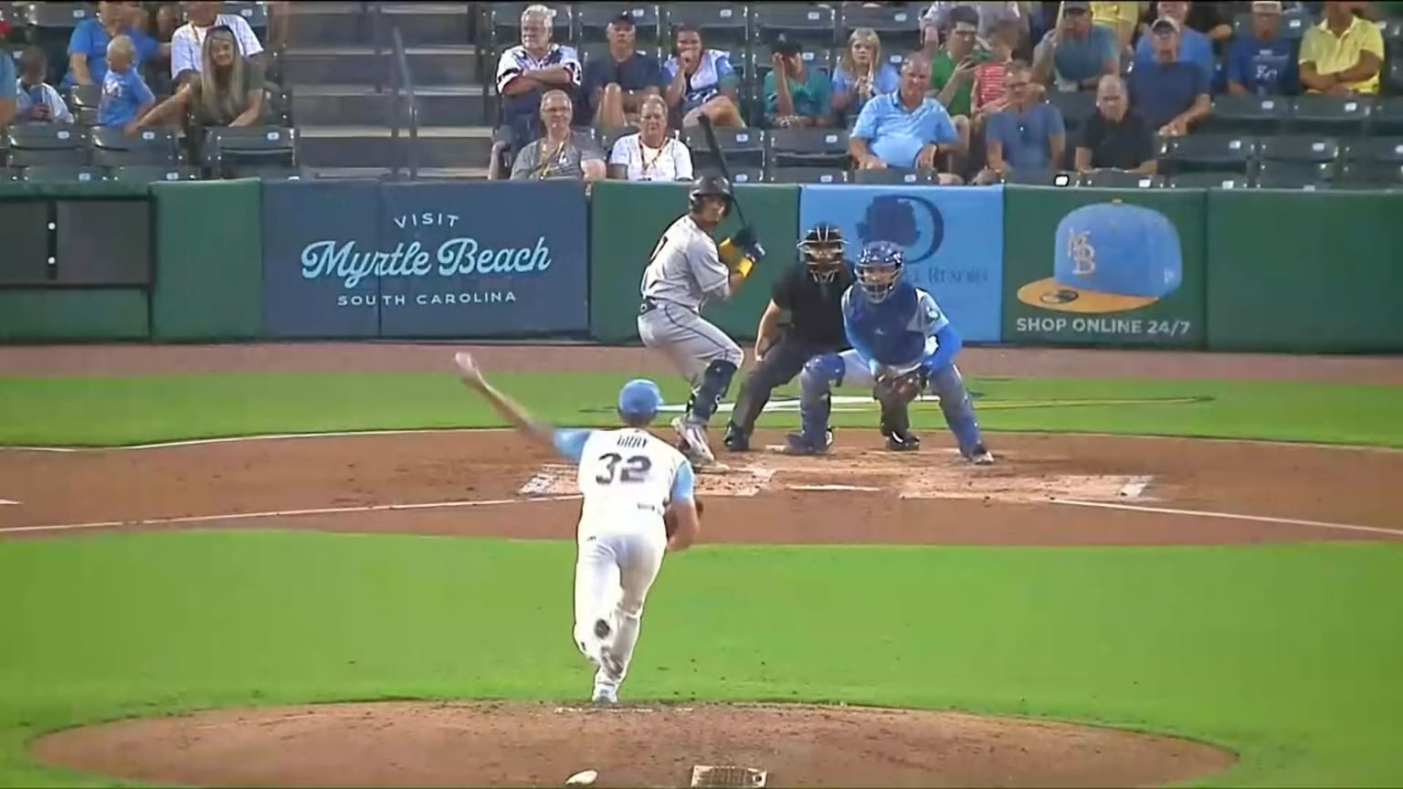 Drew Gray registers a strikeout in the 2nd | 09/14/2023 | MLB.com