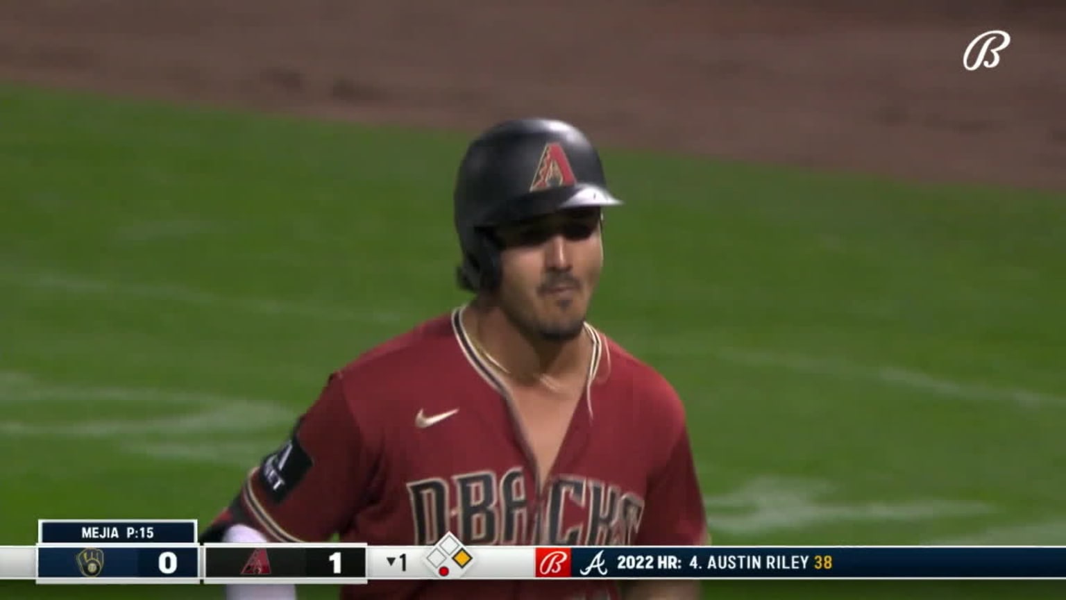 Josh Rojas hits a sacrifice fly to center field | 03/15/2023 | Arizona ...