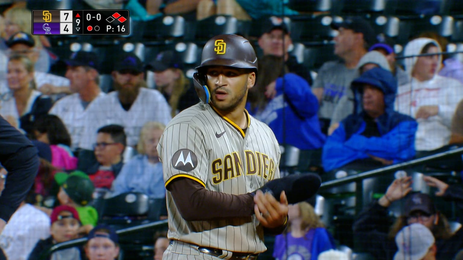 Trent Grisham lines an RBI single up the middle | 08/01/2023 | San Diego Padres