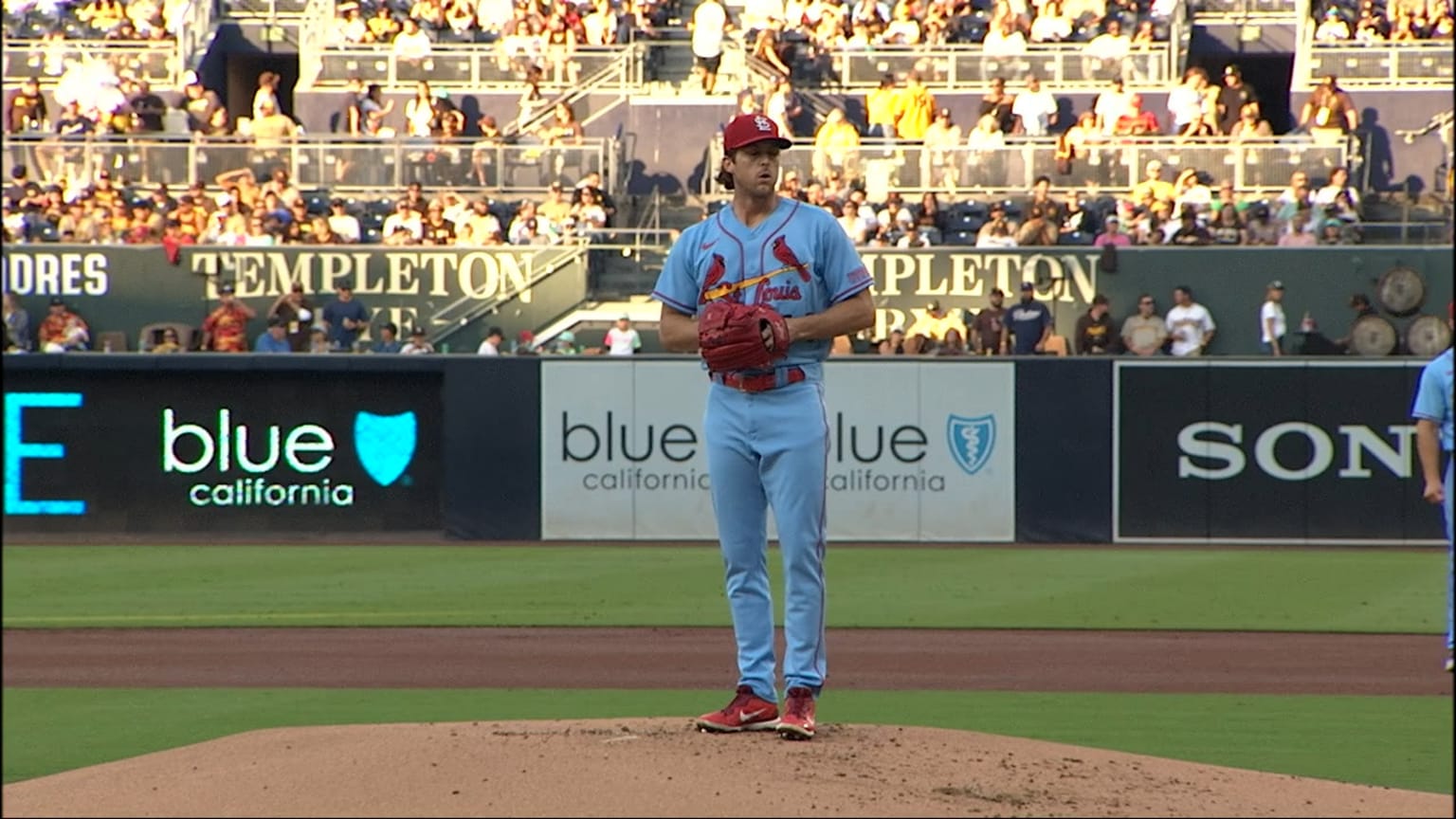 Jake Woodford fans Xander Bogaerts in the 3rd | 09/23/2023 | St. Louis ...