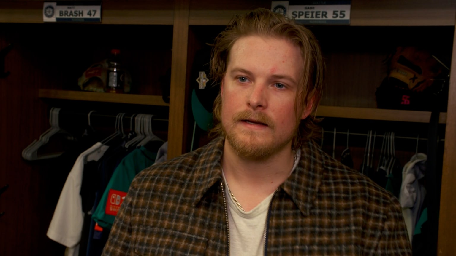 Gabe Speier talks his scoreless relief outing | 10/12/2025 | Seattle ...