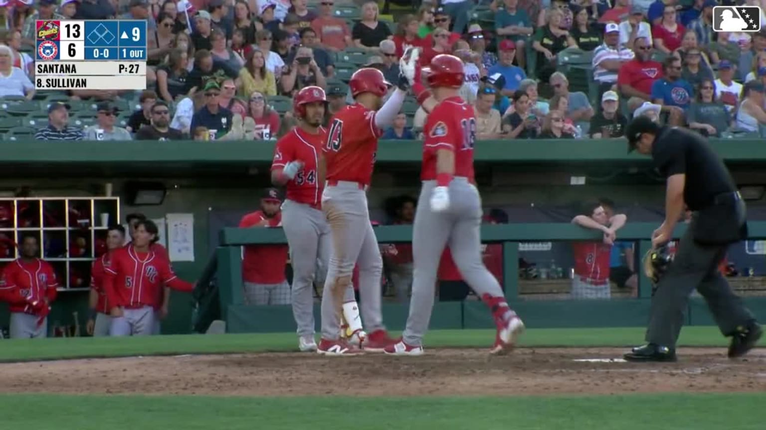 William Sullivan' second homer of the game | 07/04/2024 | MLB.com