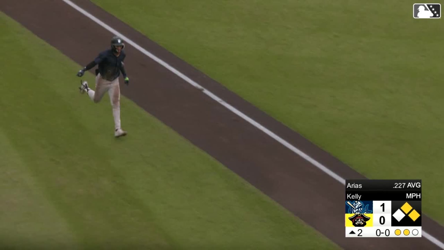 Roderick Arias' three-run home run | 08/30/2024 | New York Yankees