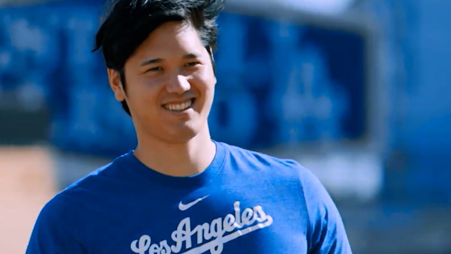 Shohei Ohtani works out at Dodger Stadium | 01/30/2024 | Los Angeles ...