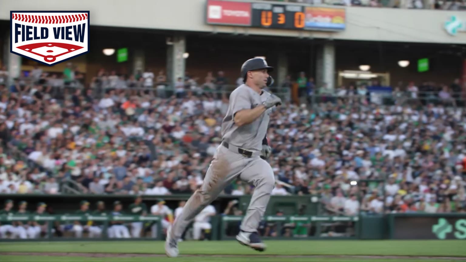 Field view of Paul Goldschmidt's solo homer | 05/09/2025 | New York Yankees