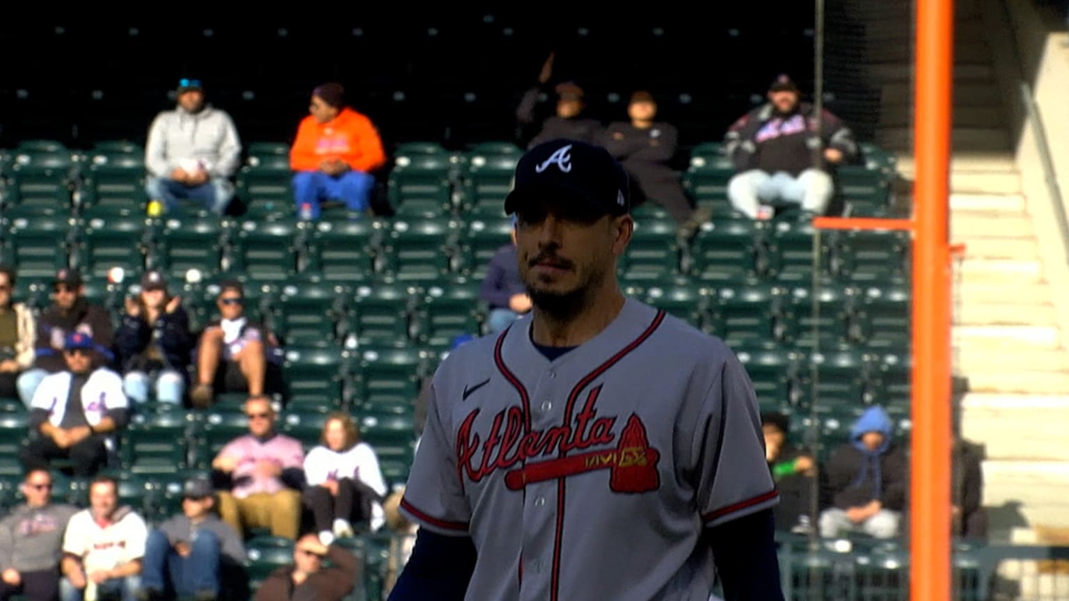 Charlie Morton strikes out Pete Alonso to end the 3rd | 05/01/2023 | Atlanta Braves