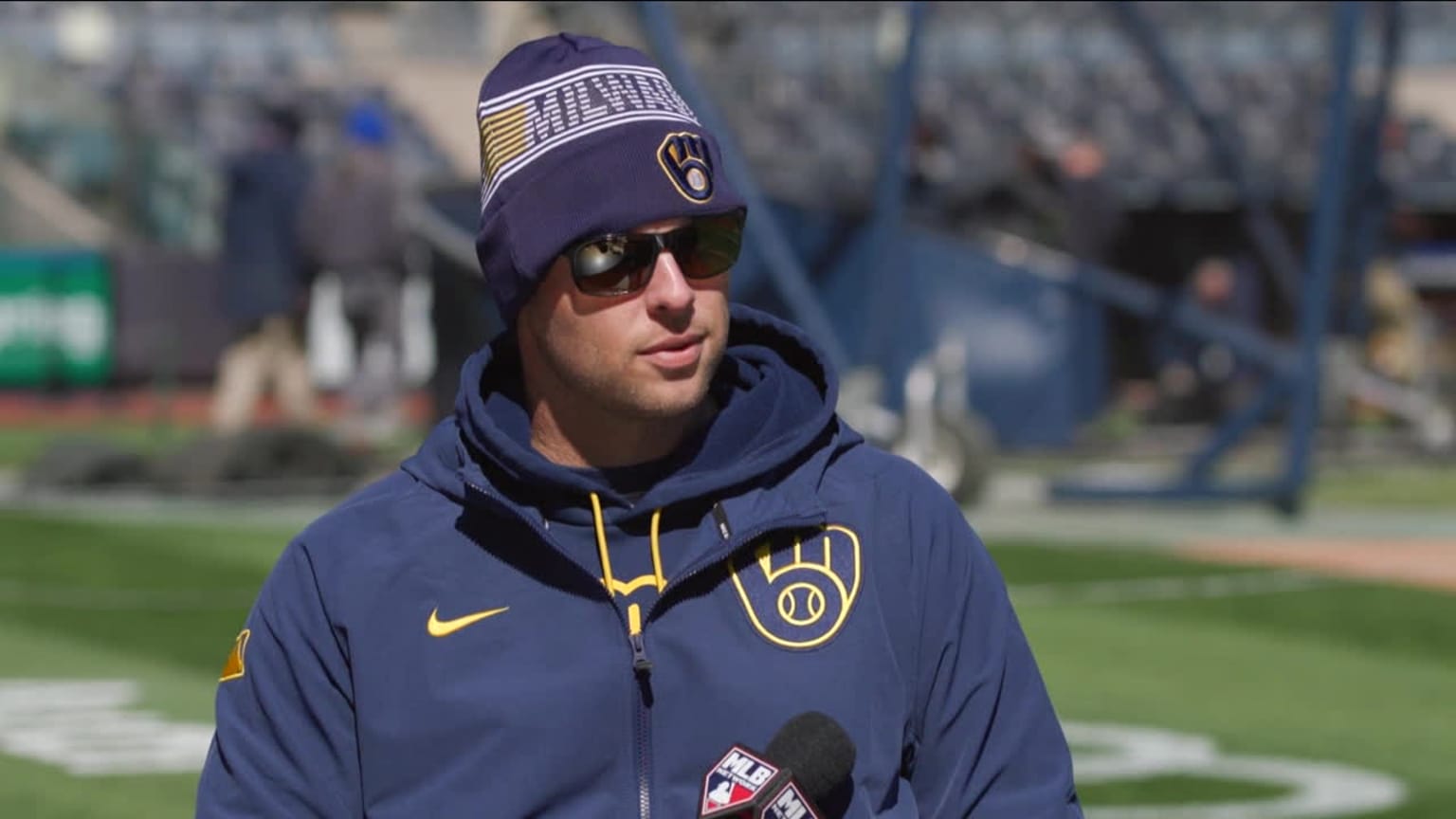 Trevor Megill talks Opening Day, routine, more | 03/27/2025 | Milwaukee ...