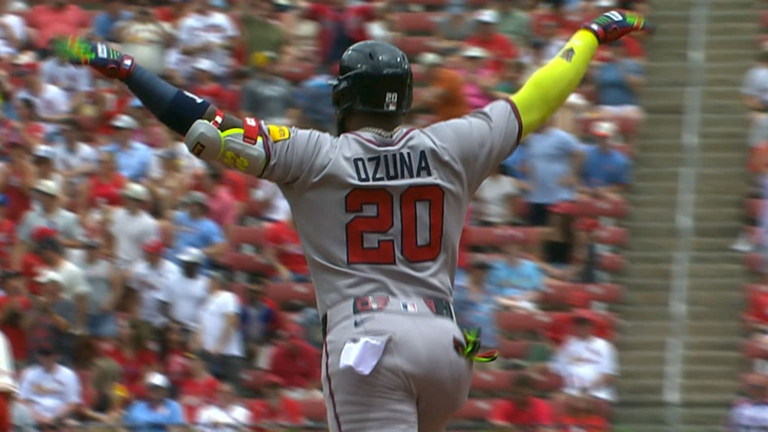 Marcell Ozuna suelta jonrón solitario en el 2do | 12/07/2025 ...