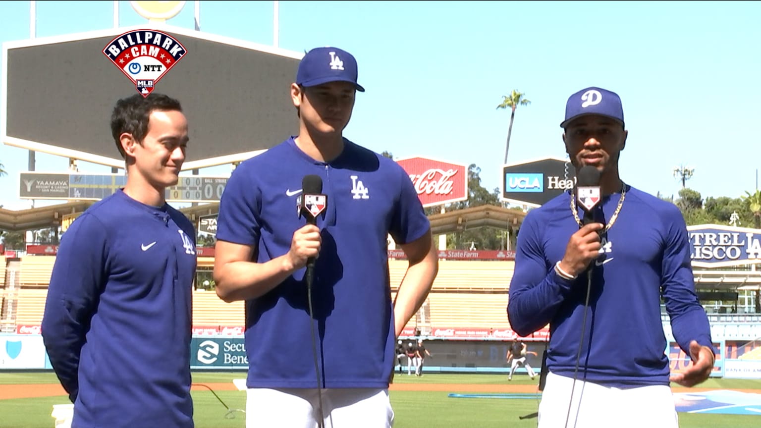 Mookie Betts, Shohei Ohtani talk player awards | 05/07/2024 | Houston Astros