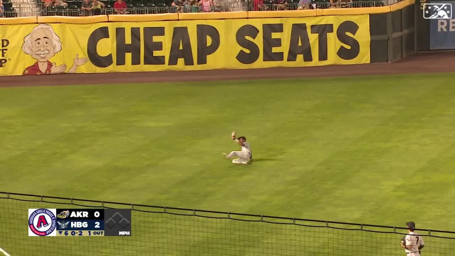 Korey Holland makes a sliding catch in left field | 08/12/2023 | MLB.com
