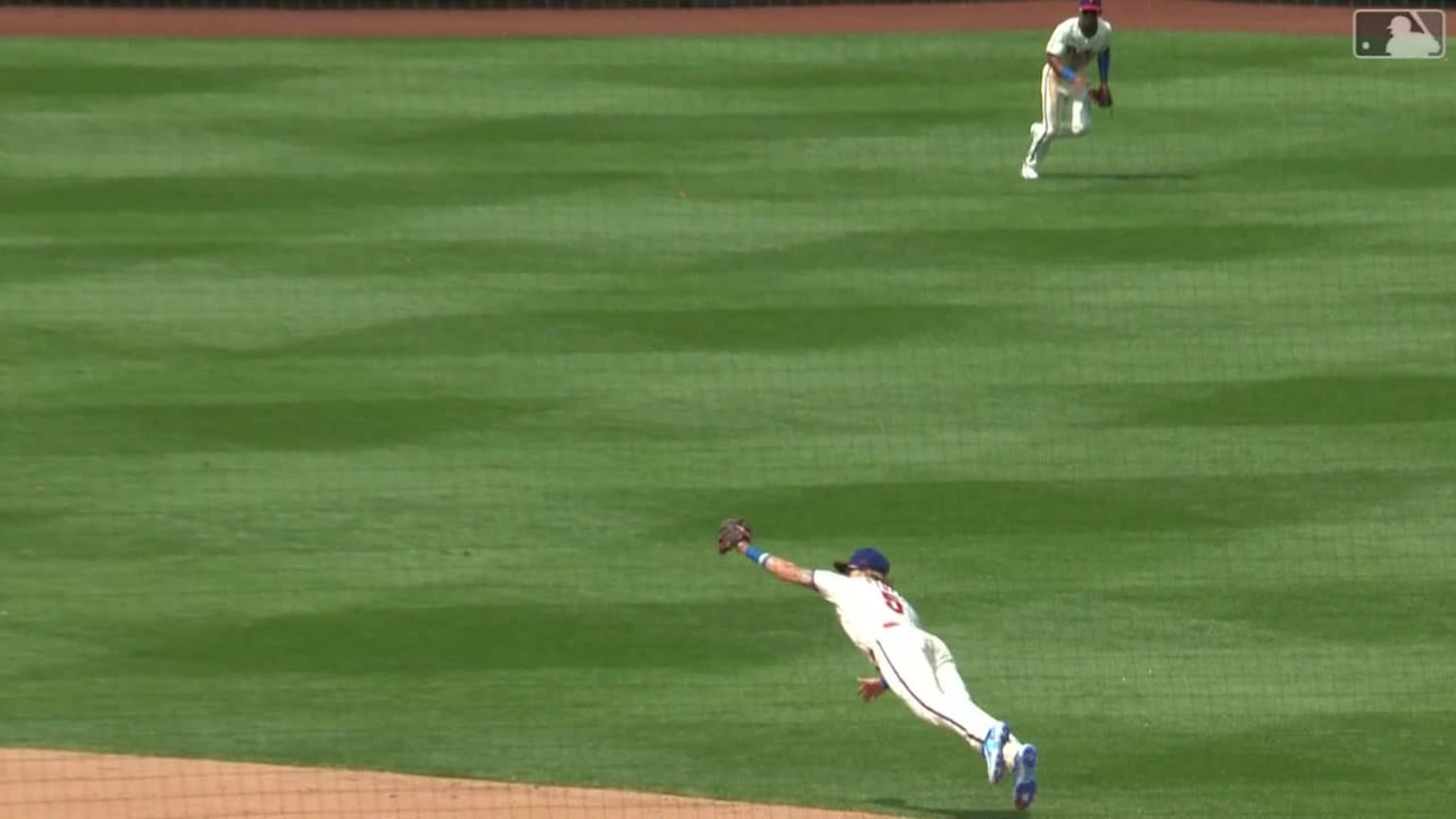 Bryson Stott saves a run with a diving catch | 08/06/2023 ...