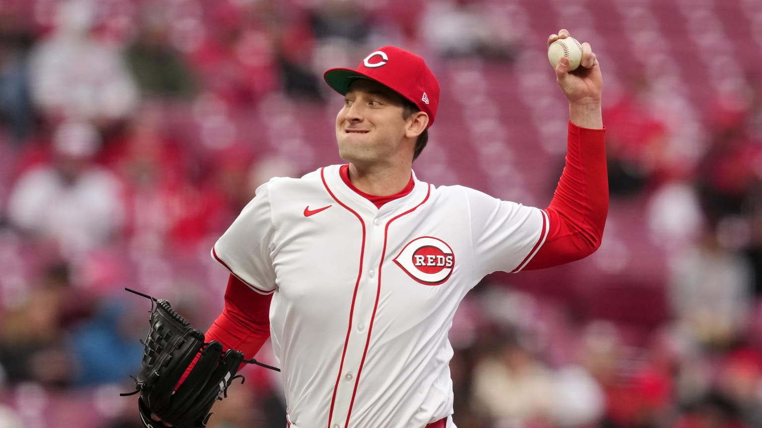 Nick Lodolo strikes out Leo Rivas | 04/15/2025 | Cincinnati Reds