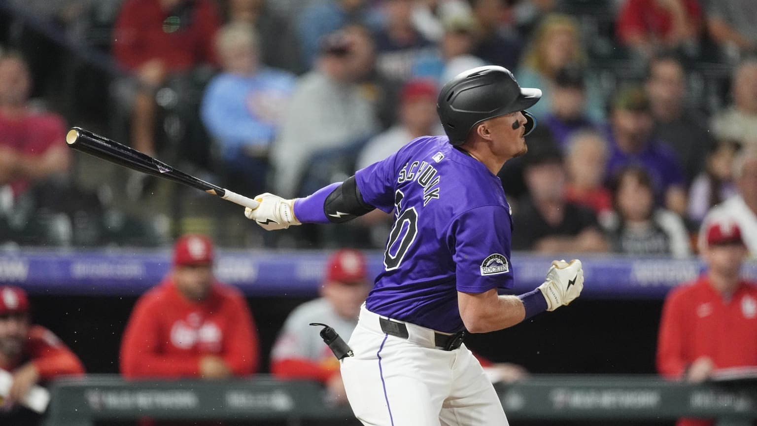 Aaron Schunk's RBI single | 09/24/2024 | Colorado Rockies