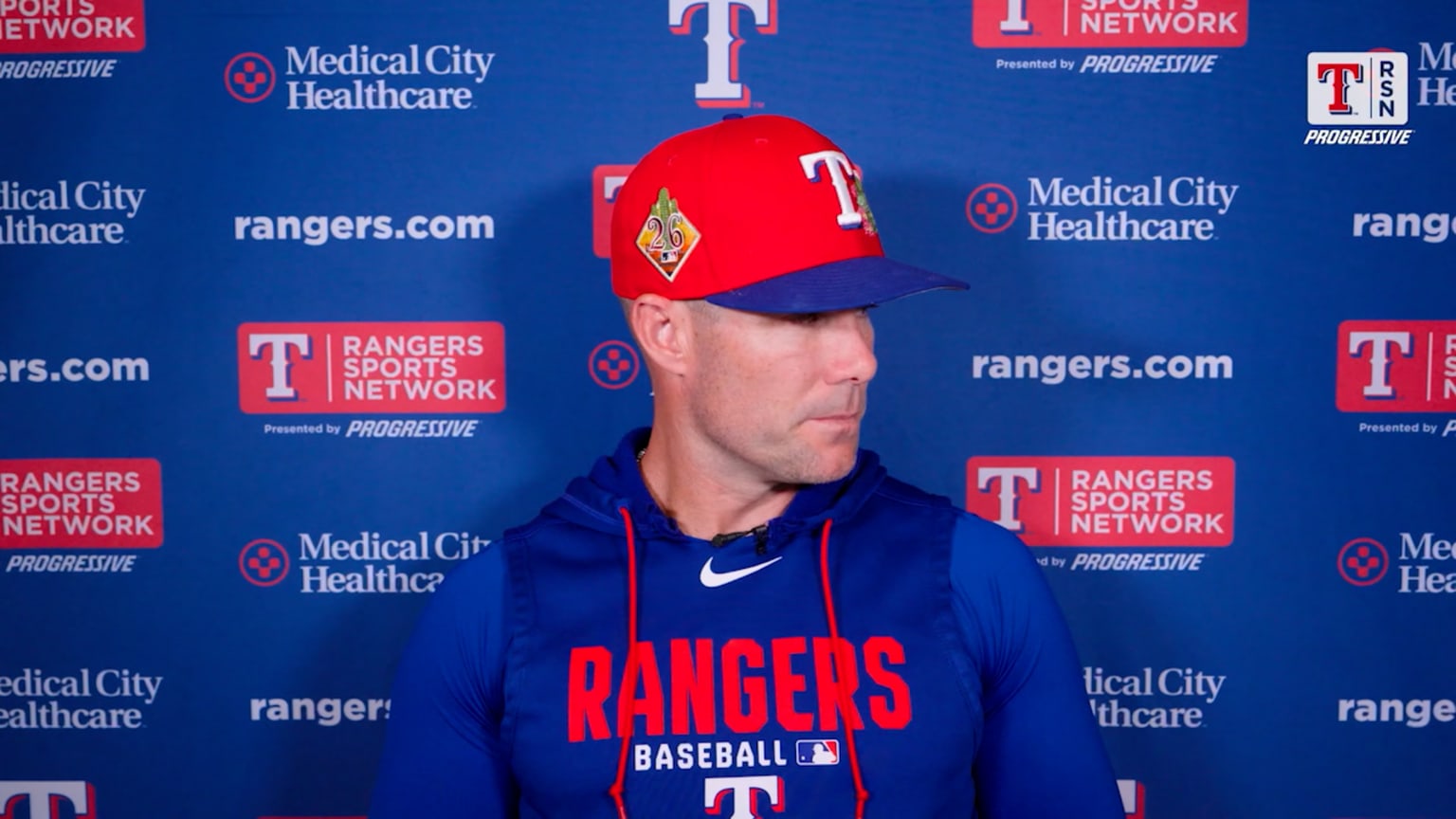 Skip Schumaker on Kumar Rocker's spring start | 02/26/2026 | Texas Rangers