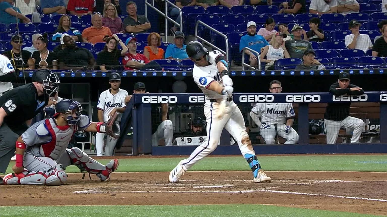 Connor Norby's RBI double | 09/03/2024 | Miami Marlins
