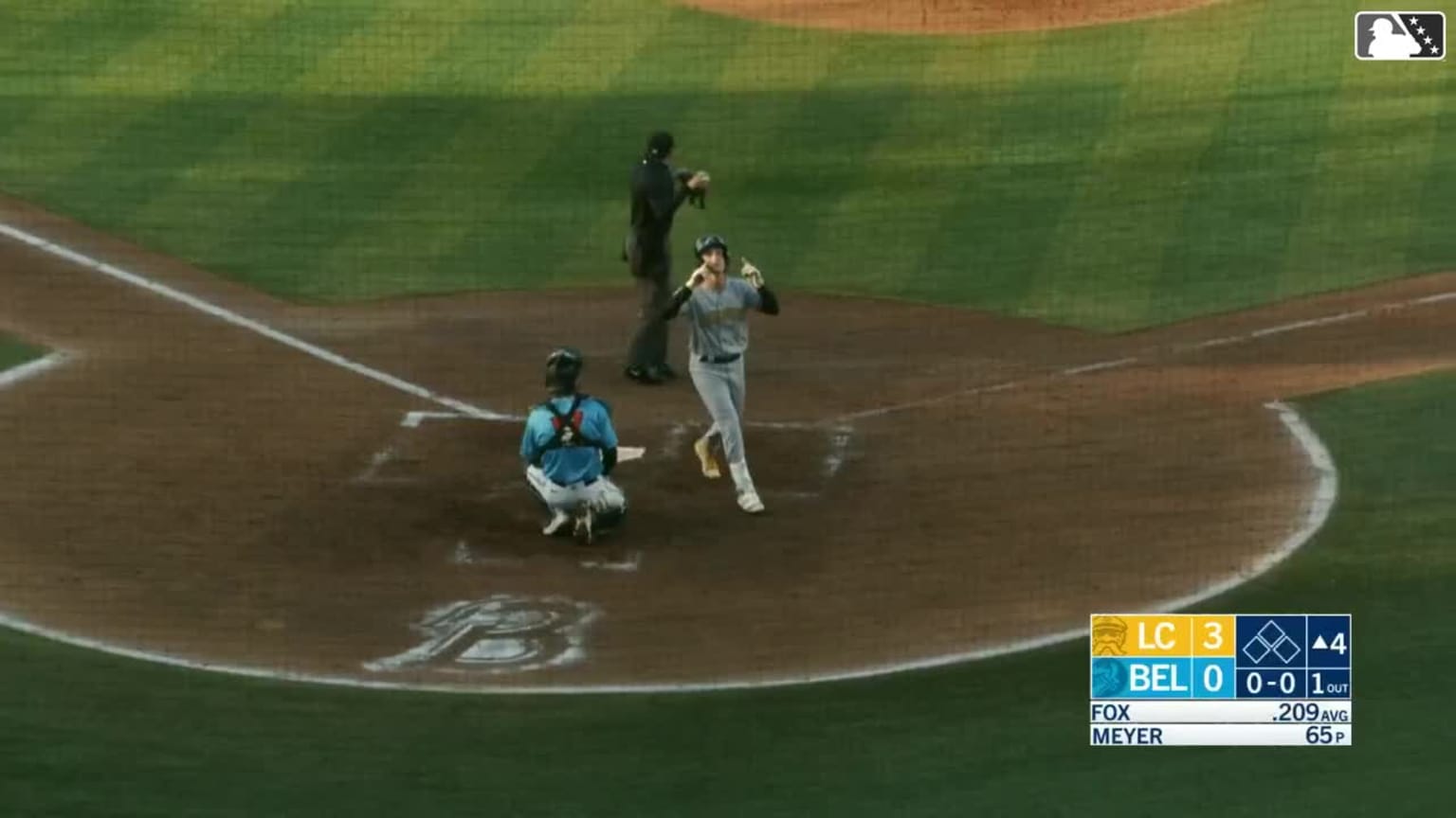 Jake Fox's solo homer | 06/09/2024 | Cleveland Guardians
