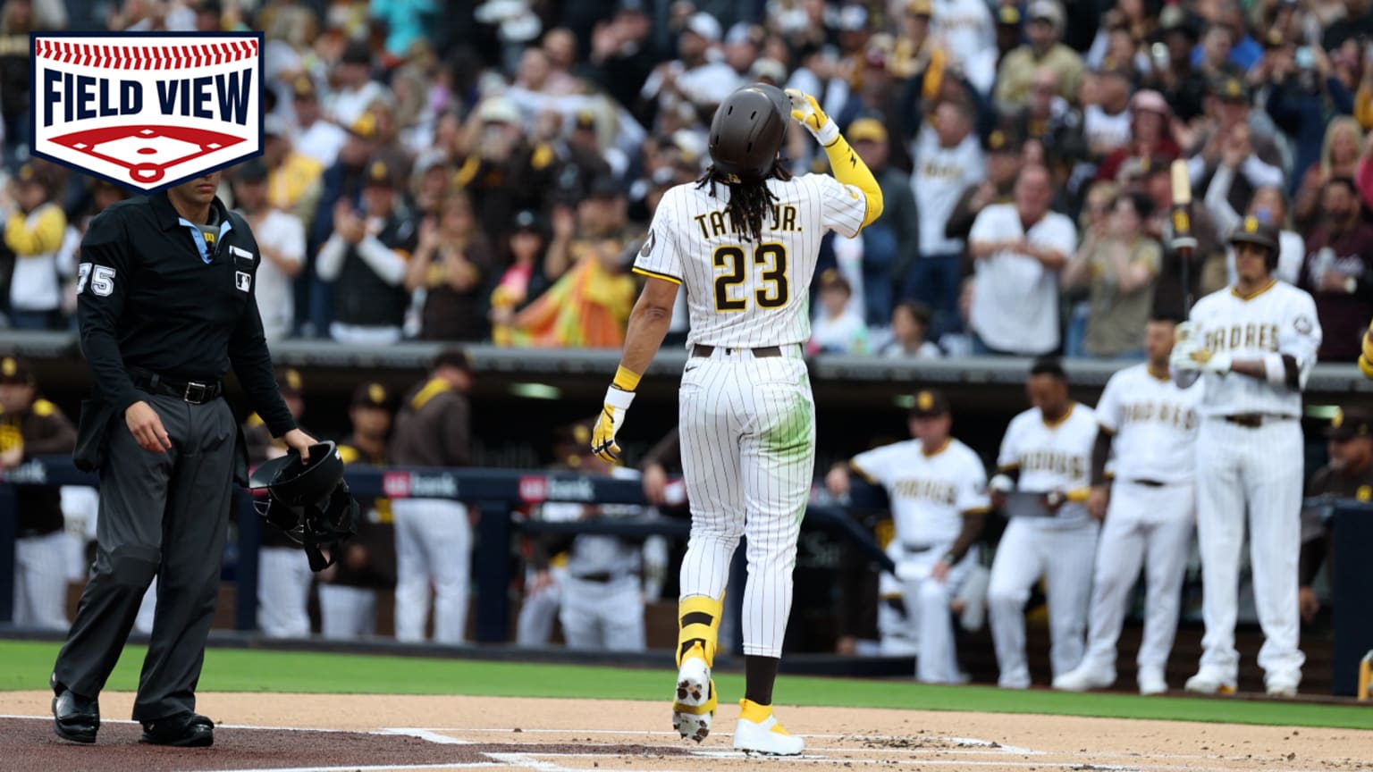 Field View: Fernando Tatis Jr's leadoff home run | 04/12/2025 | San ...