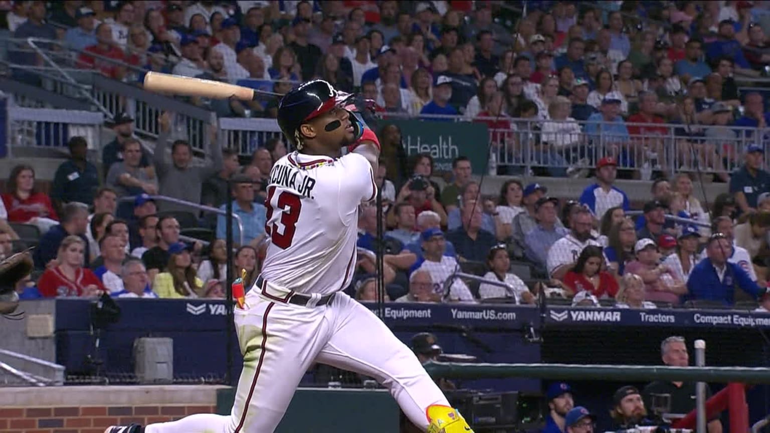 Ronald Acuña Jr. skies a two-run home run (41) | 09/26/2023 | New York Mets