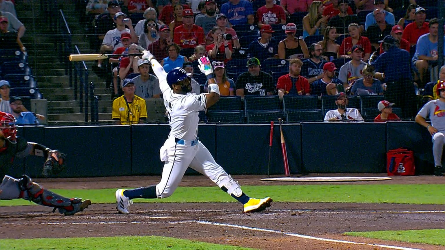 Yandy Díaz's two-run homer (21) | 08/21/2025 | Tampa Bay Rays