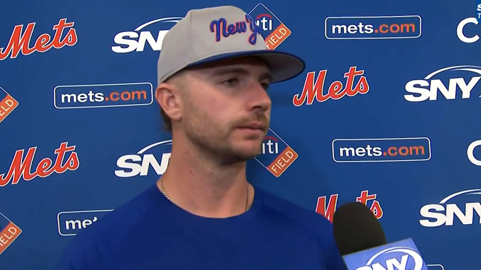 Pete Alonso on his go-ahead hit, Mets' comeback win | 06/18/2024 | New ...