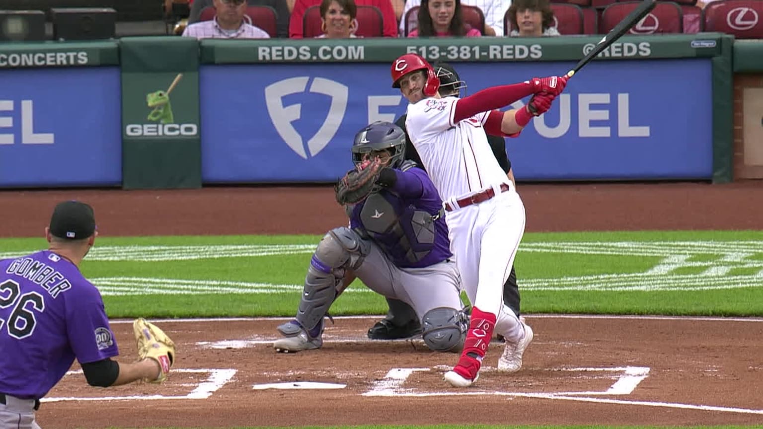 Kevin Newman rips a leadoff home run to left field | 06/19/2023 | New ...