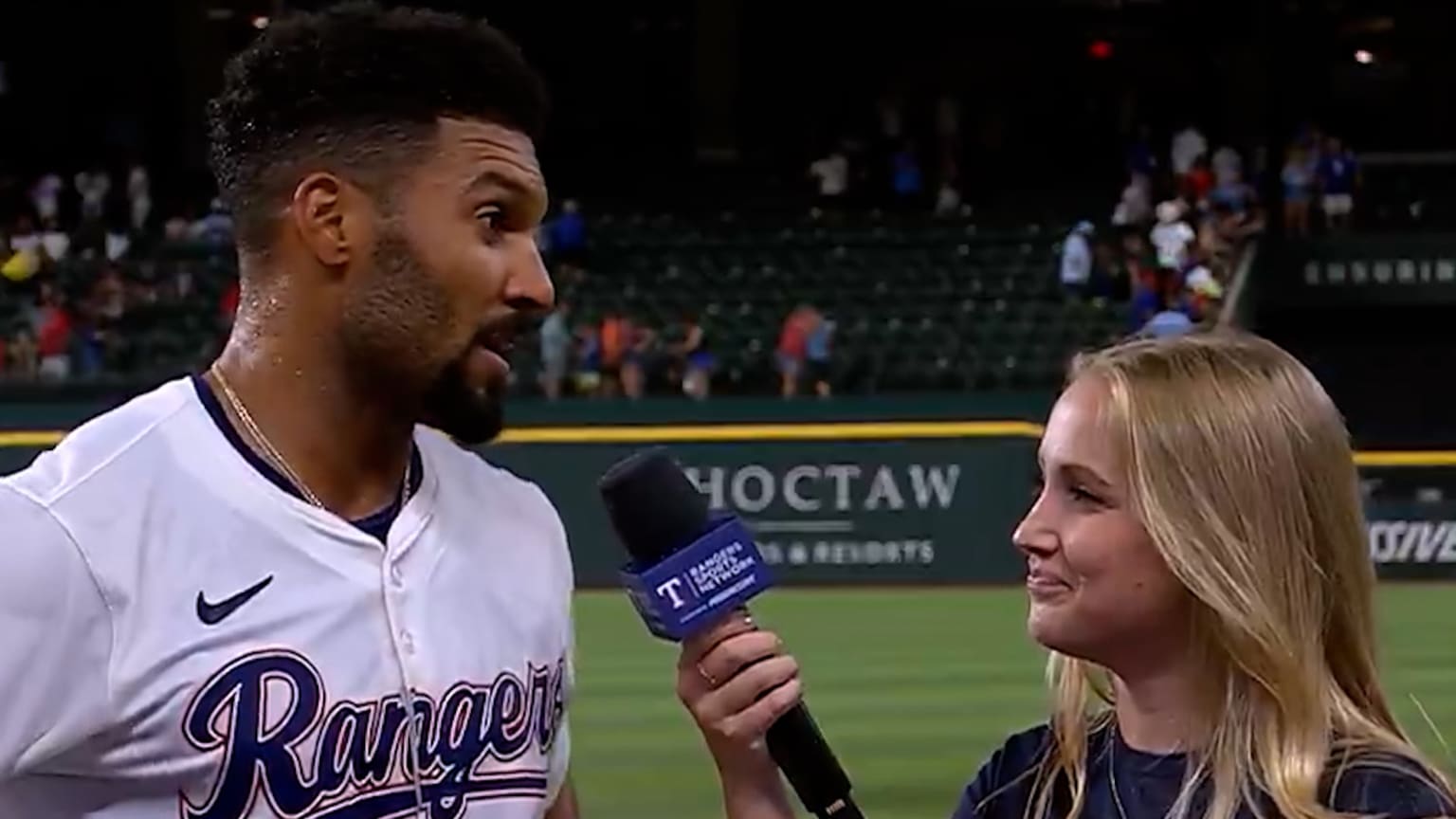 Marcus Semien on walk-off hit against the Braves | 07/26/2025 | MLB.com