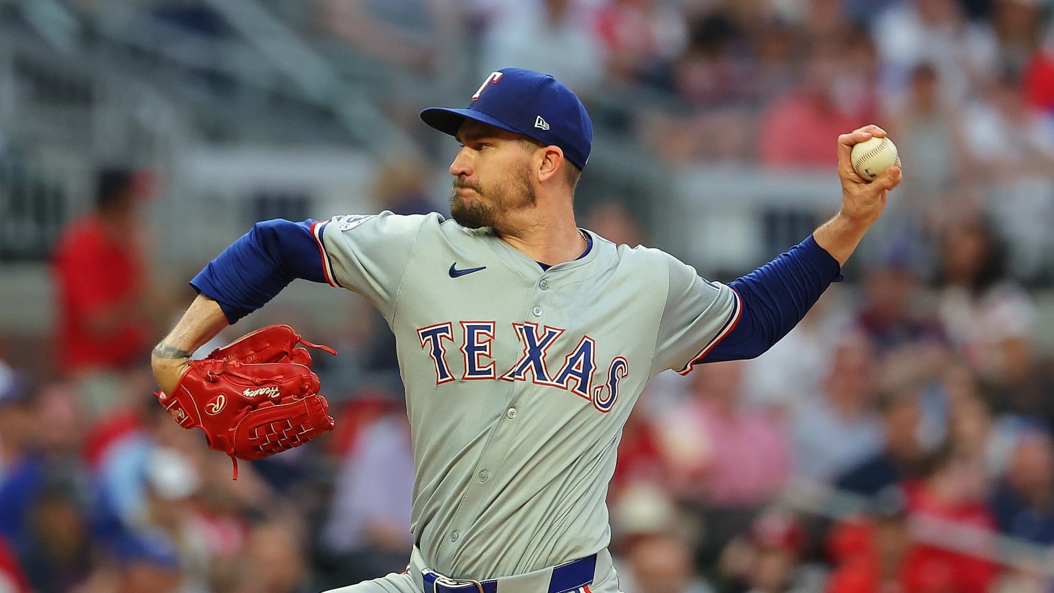 Andrew Heaney K's five batters in start vs. Braves | 04/19/2024 | Texas ...