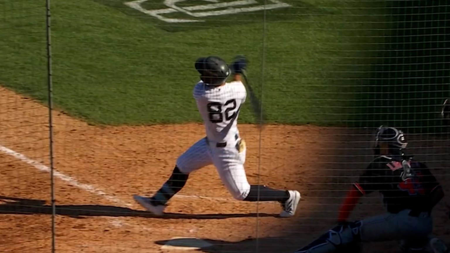 Jackson Castillo's three-run home run | 02/21/2026 | New York Yankees