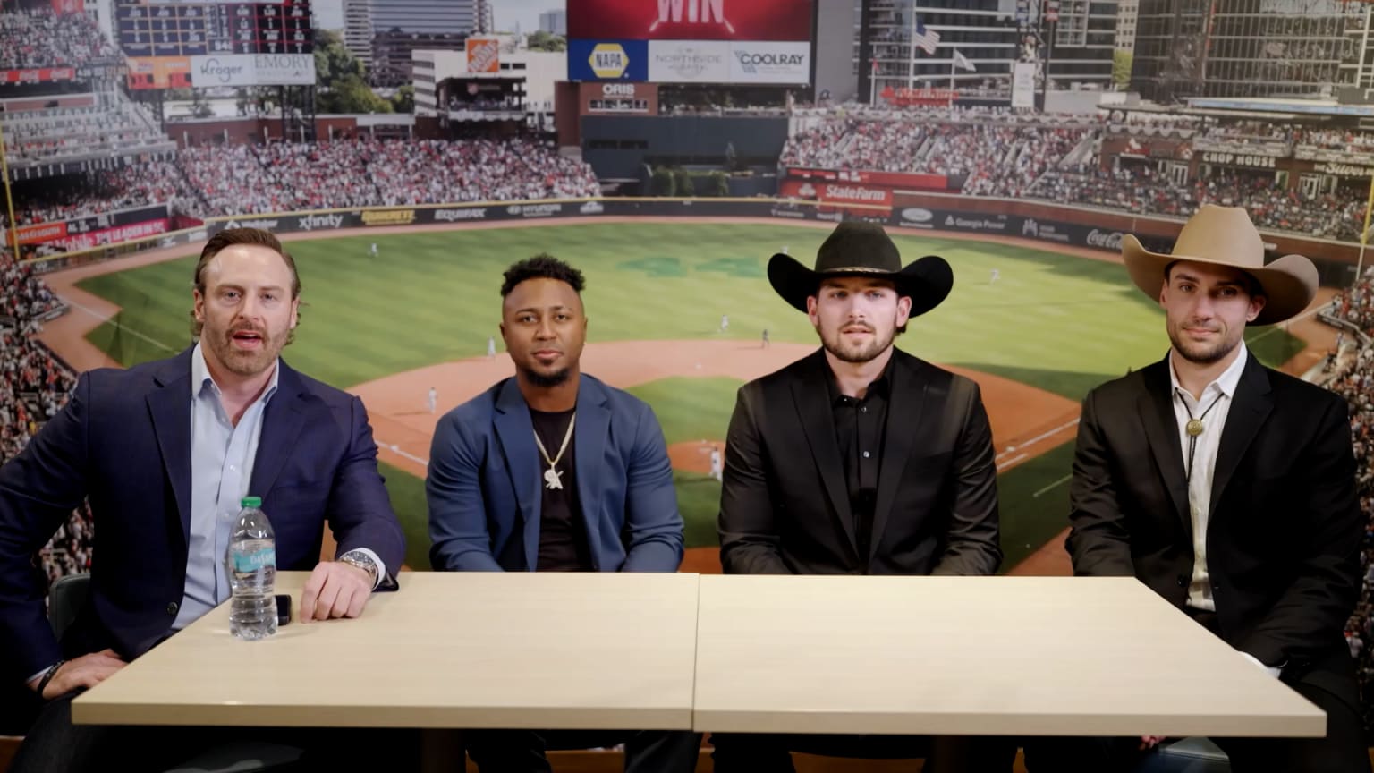 Sit down for a chat with the infielders! | 02/02/2026 | Atlanta Braves